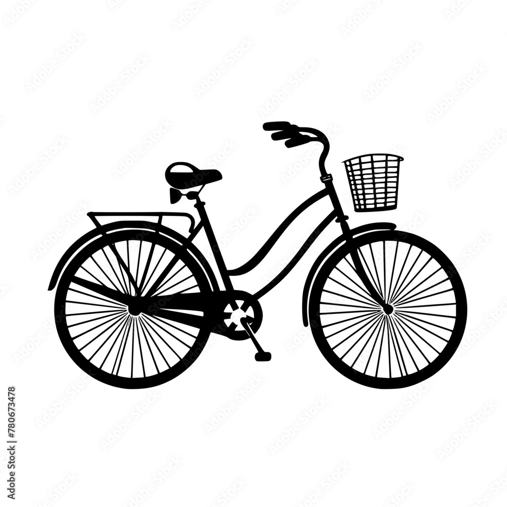 Vector de Stock Bicycle SVG, Bike SVG, Bicycle Cut File, Bike Cut File ...