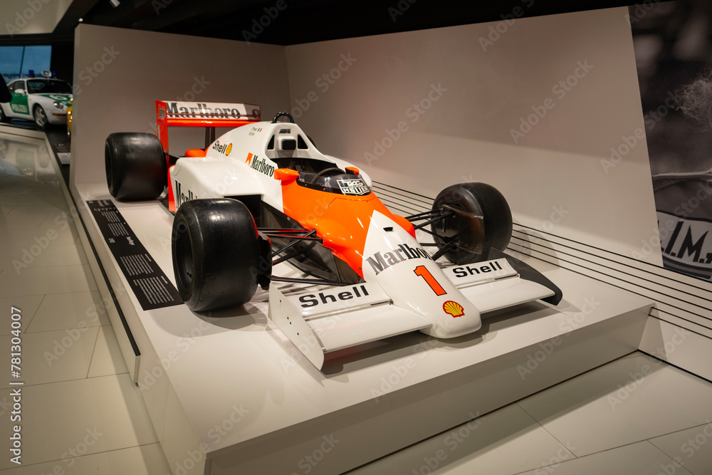 vintage white sports Porsche Formula 1 racing car, Formula One ...