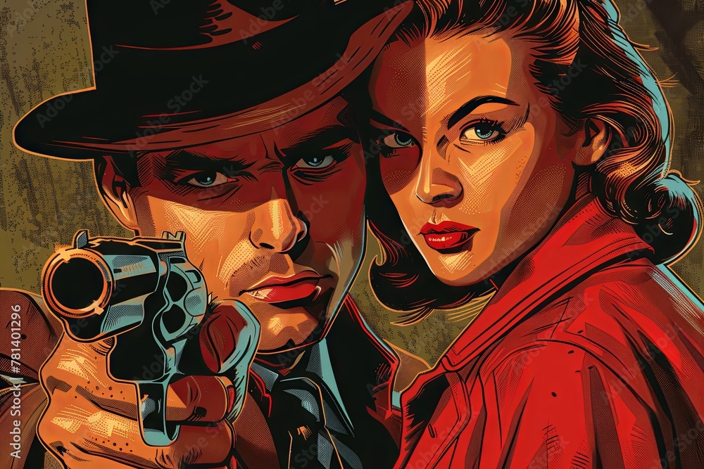 Ilustración de Stock A damsel in distress finds herself caught in the ...