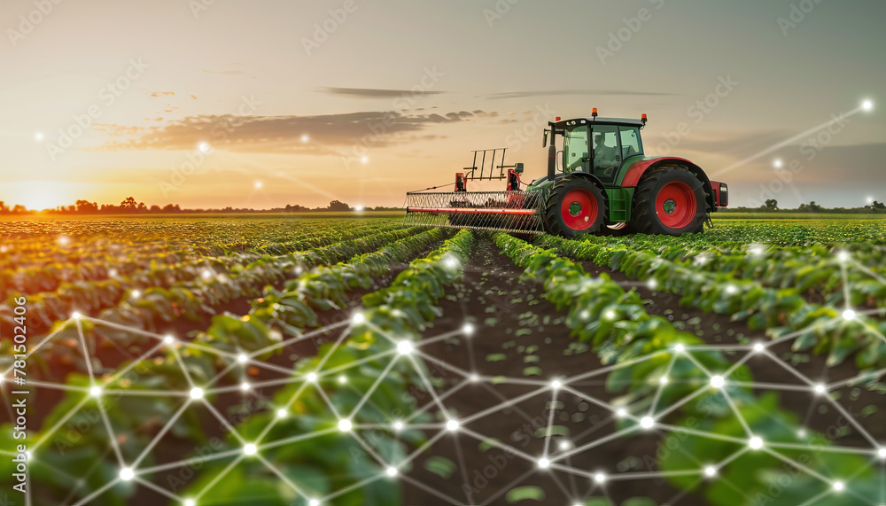 Agricultural Technology Trends: Graph showcasing precision farming, IoT ...