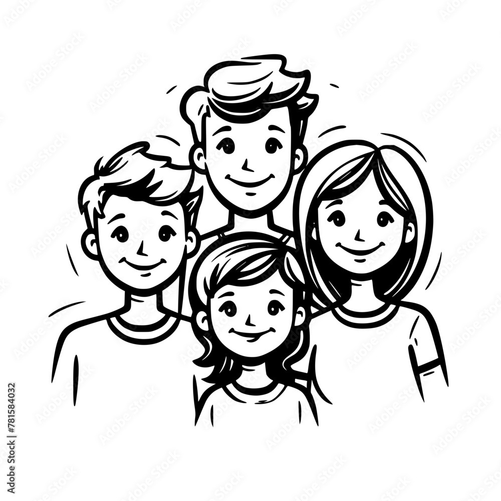 Vector de Stock stick family svg bundle, stick family clipart, stick ...