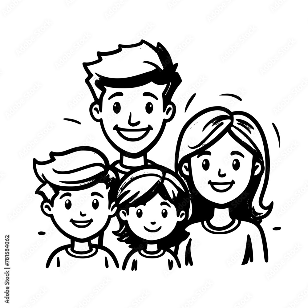 Vector de Stock stick family svg bundle, stick family clipart, stick ...