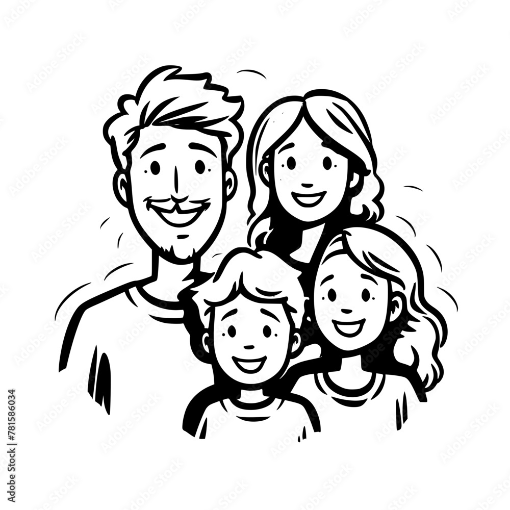 Vector de Stock stick family svg bundle, stick family clipart, stick ...