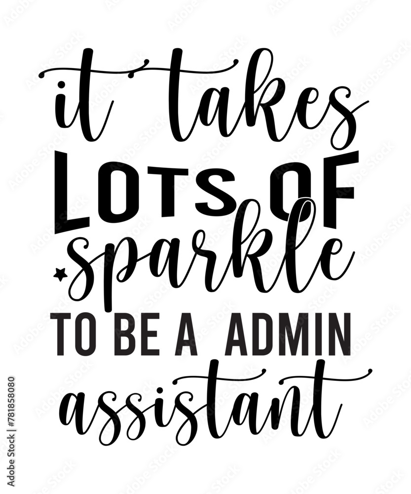 Vector de Stock Administrative Professionals Bundle Svg, Administrative ...