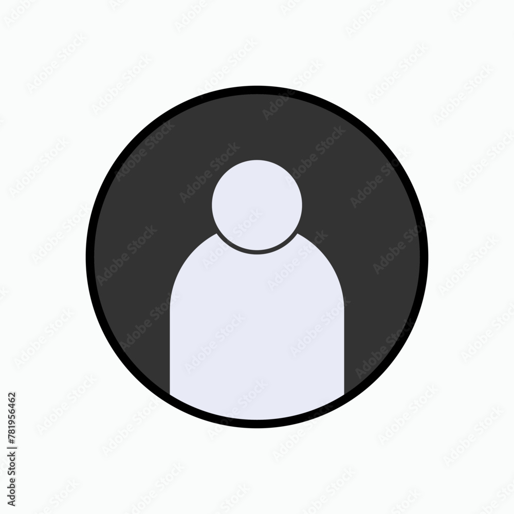 Account Icon. Contacs Symbol - Vector. Account Icon. Log In, Access ...