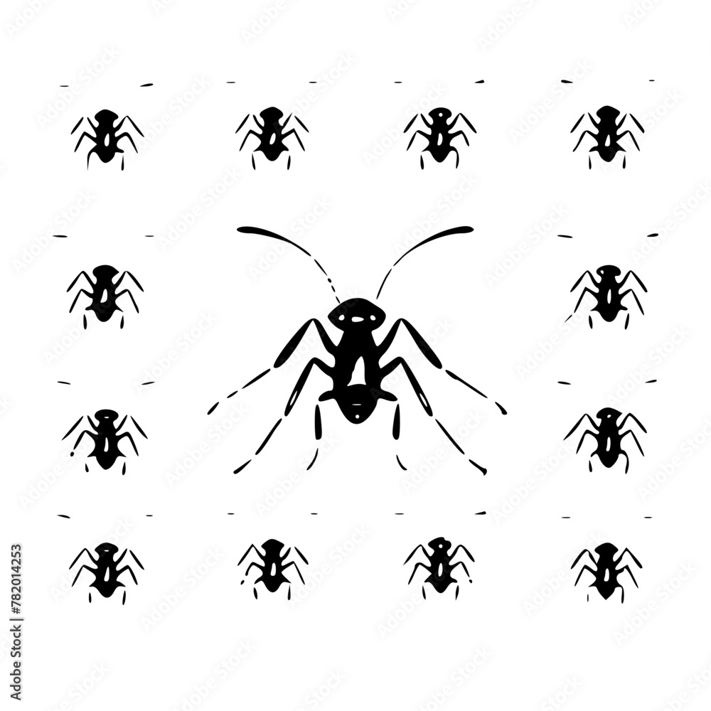 Image vectorielle Stock bug svg, beetle svg, svg bundle, insects svg ...