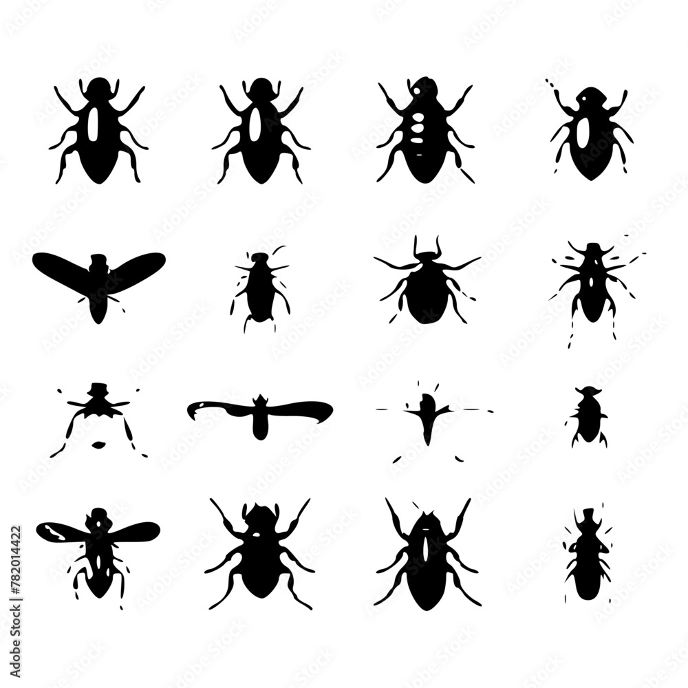Image vectorielle Stock bug svg, beetle svg, svg bundle, insects svg ...