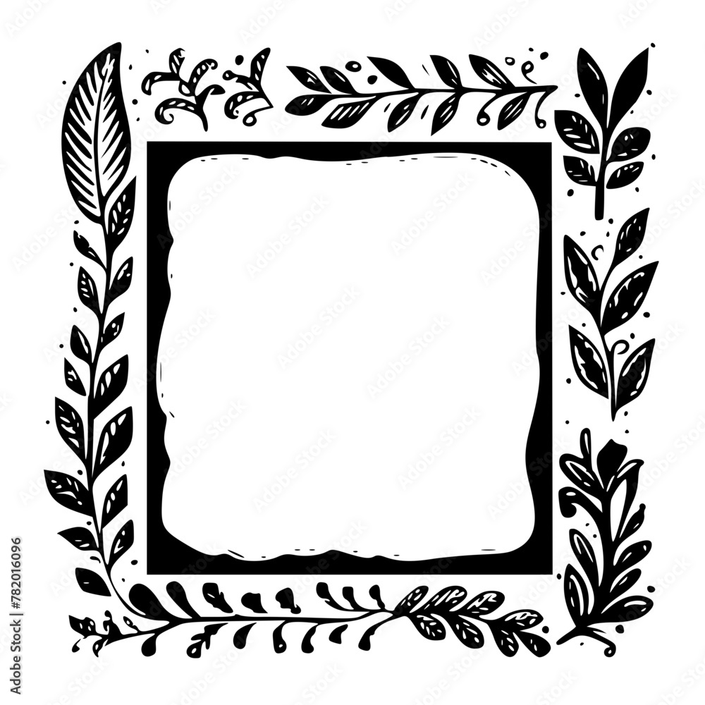 Double Frame SVG, Square Frame Bundle, Double Border, Rectangle, Circle ...