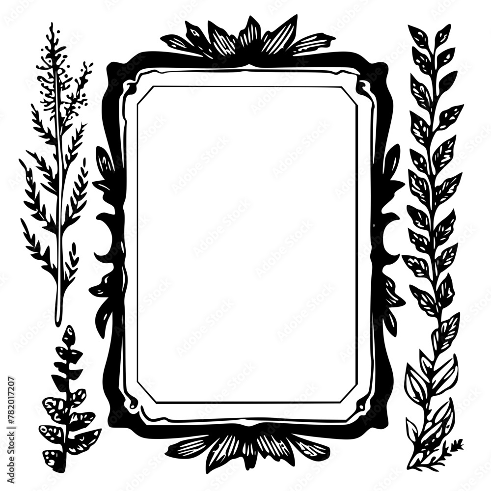 Double Frame SVG, Square Frame Bundle, Double Border, Rectangle, Circle ...