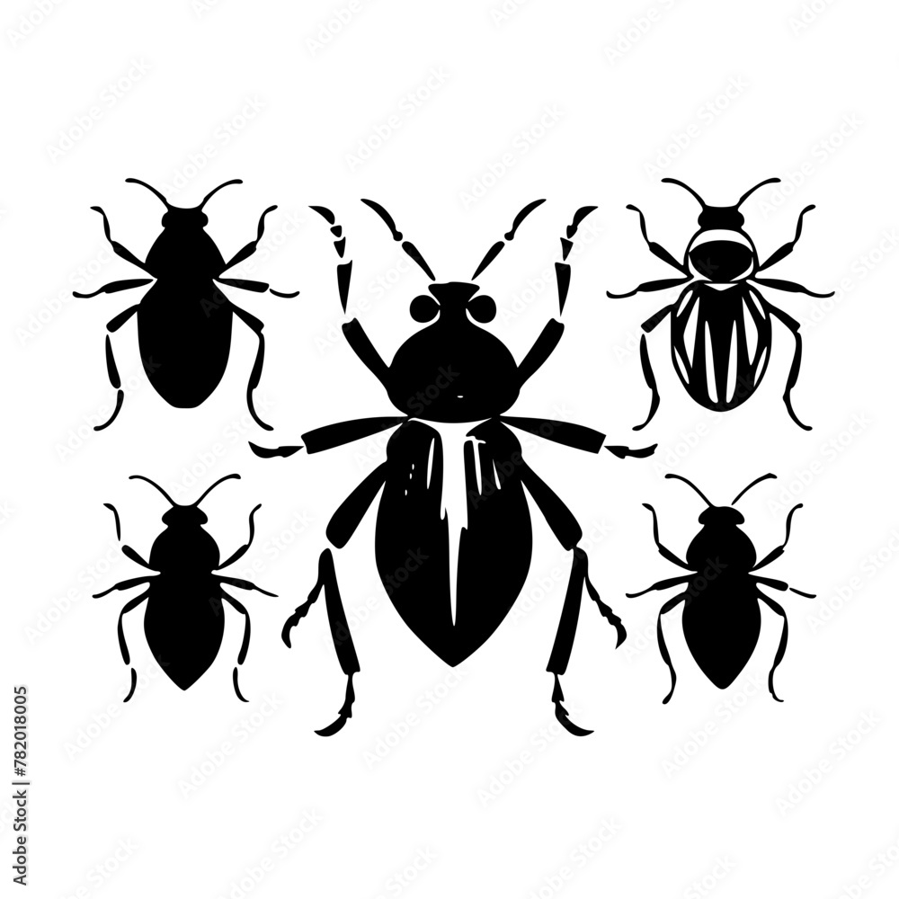 Стоковое векторное изображение «bug svg, beetle svg, svg bundle ...