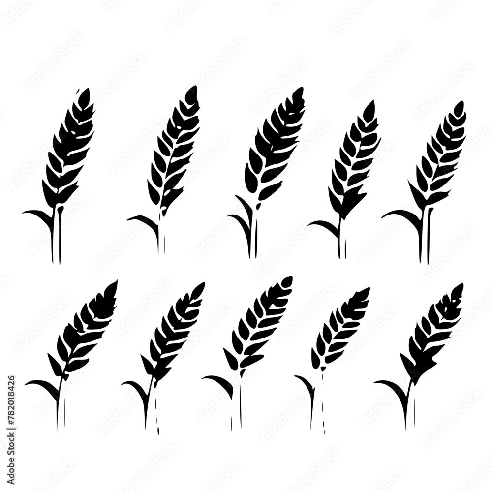 Wheat SVG designs, Wheat logo, Wheat vector, Wheat Field png, Wheat ...