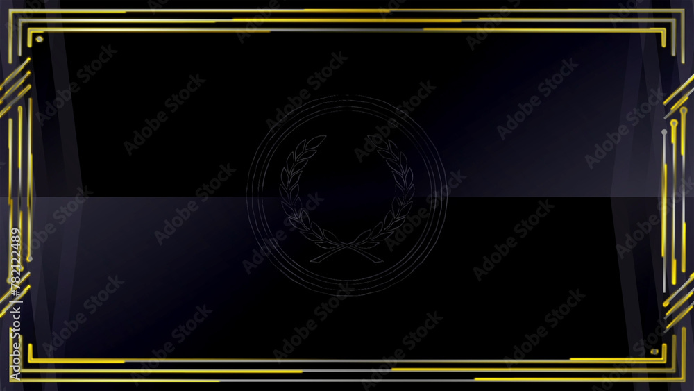 Luxury modern frames and shapes, templates for certificates of ...