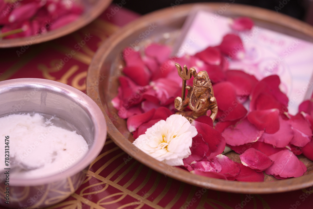 Lord Shiva Mahadeva Puja in Hindu Wedding Rituls | Indian Traditional ...