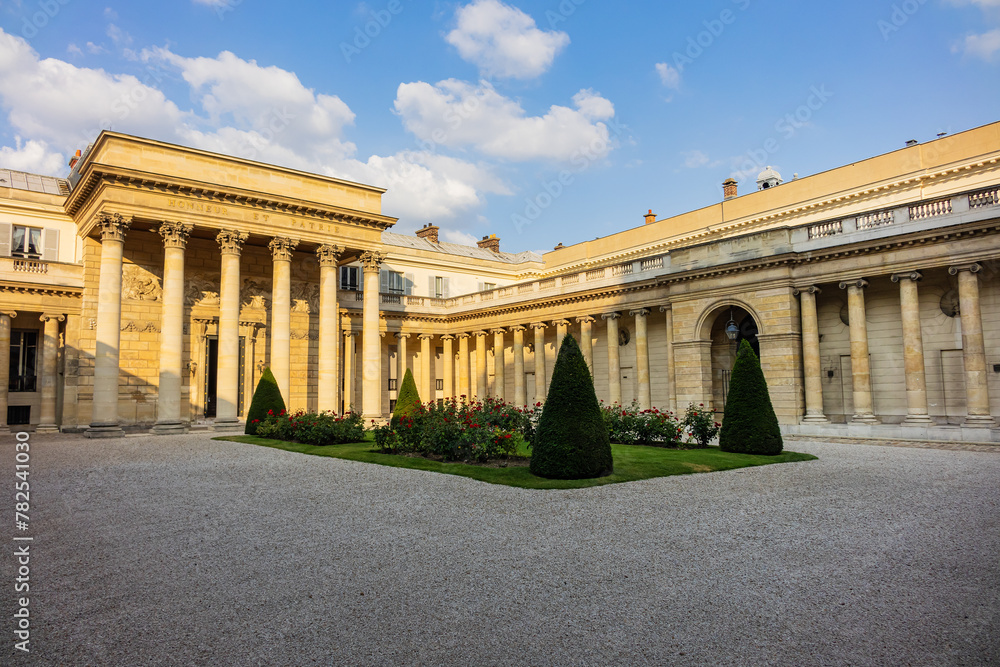 Palace of Legion of Honor (Palais de la Legion d'Honneur) in historic ...