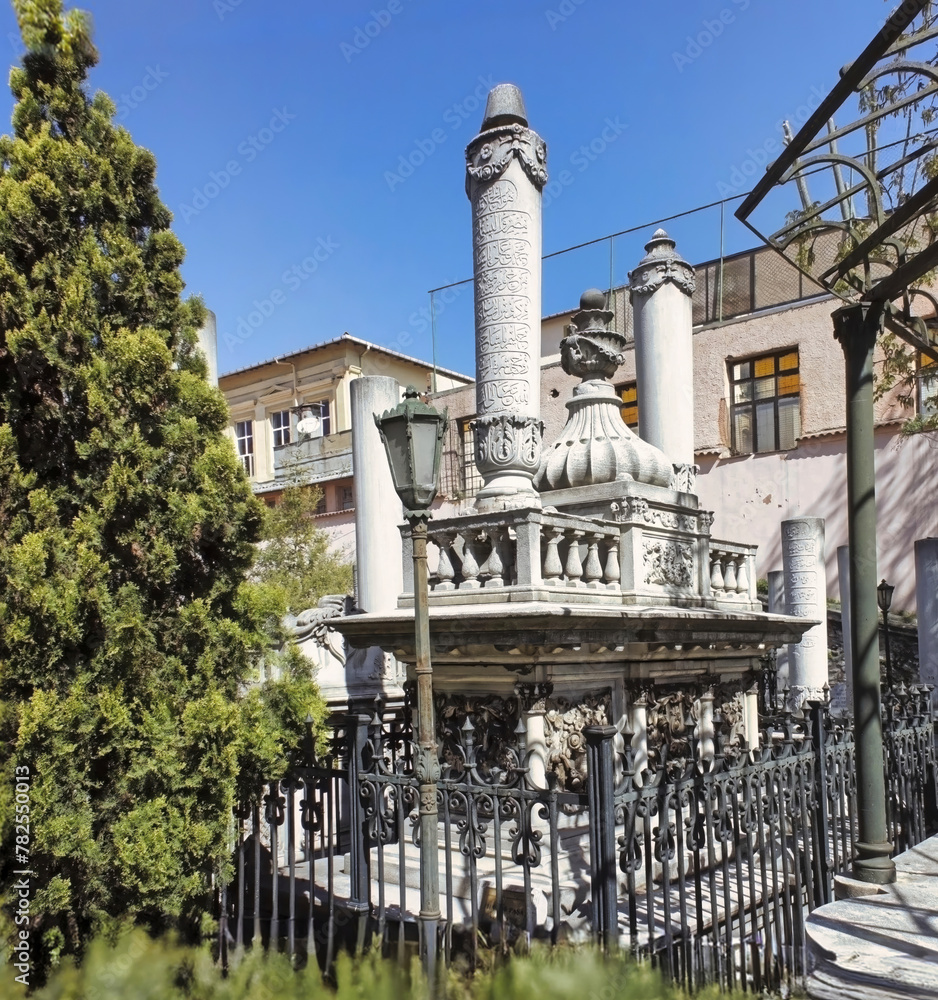 The Tomb of Mimar Sinane in Istanbul, Turkey, is the burial place of ...