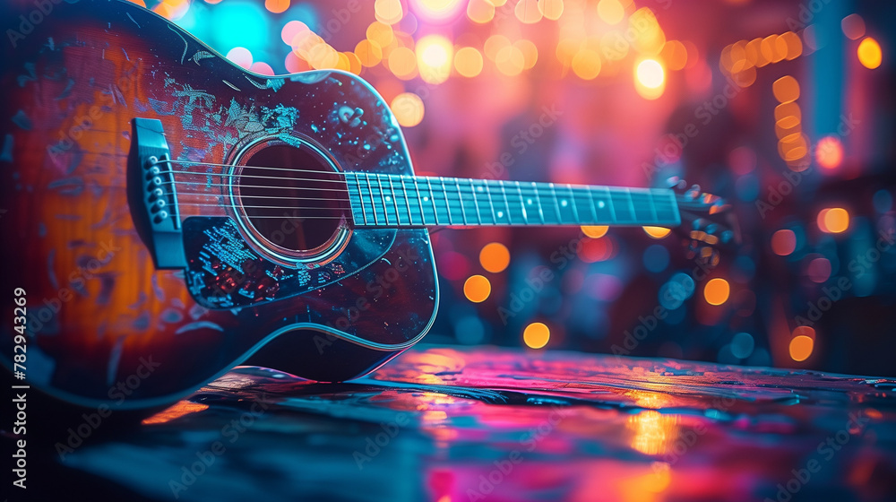 Experience Melodic Focus: Witness Musician's Passion Shine Bright in ...