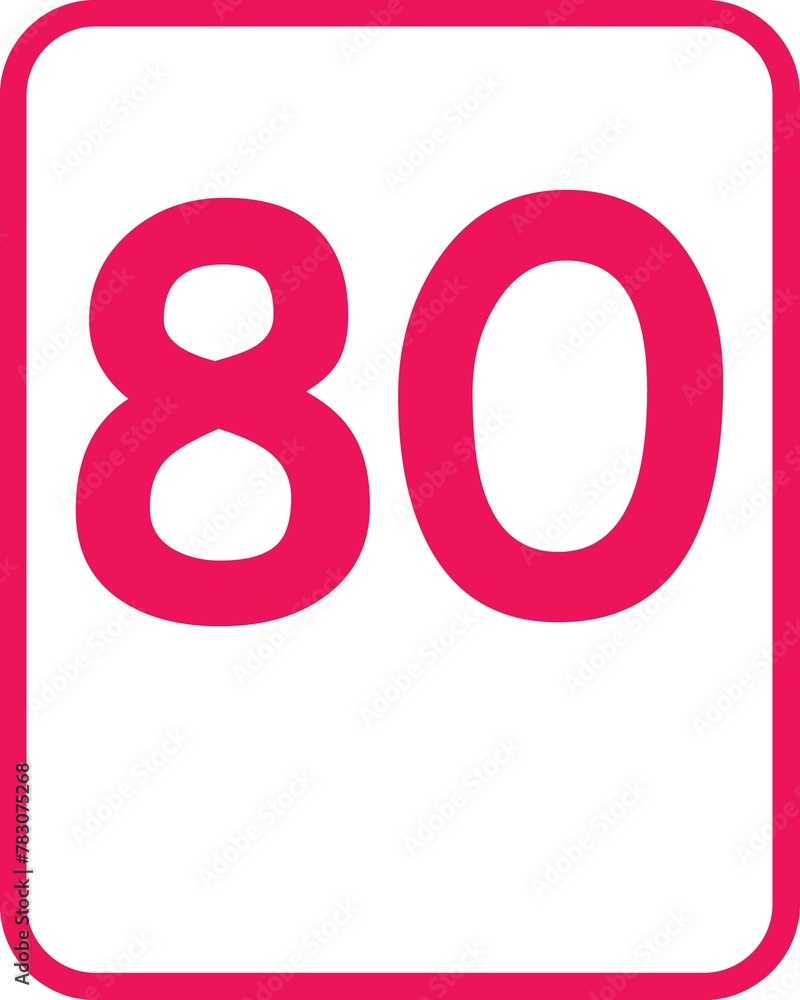 Flashcard Numbers for Kids. Flashcard for homeschool, Kindergarten and ...
