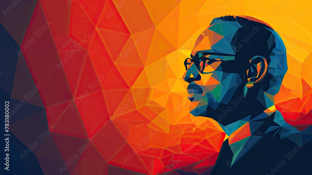 banner background National Ambedkar Jayanti Day theme, and wide copy ...
