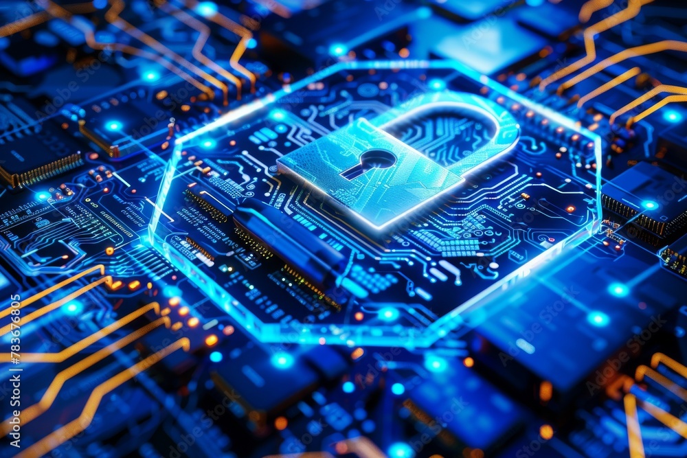 Cyber Security Ransomware Email Phishing Encrypted Technology, Digital ...