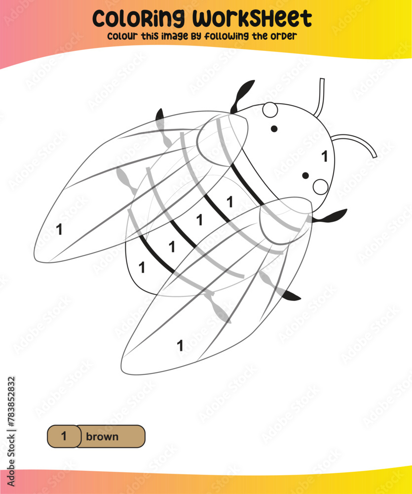 Coloring worksheet page. Educational printable coloring worksheet ...