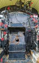 Inside The Cab Of A Steam Engine Free Stock Photo - Public Domain Pictures