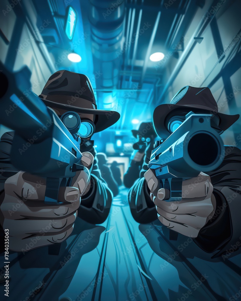 The mafia enforcers stare, cold and calculating, reveals the price of ...