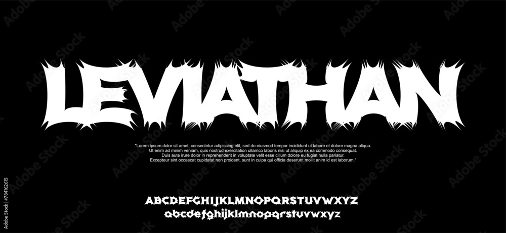 Modern Bold Heavy Font. Typography urban style alphabet fonts for ...