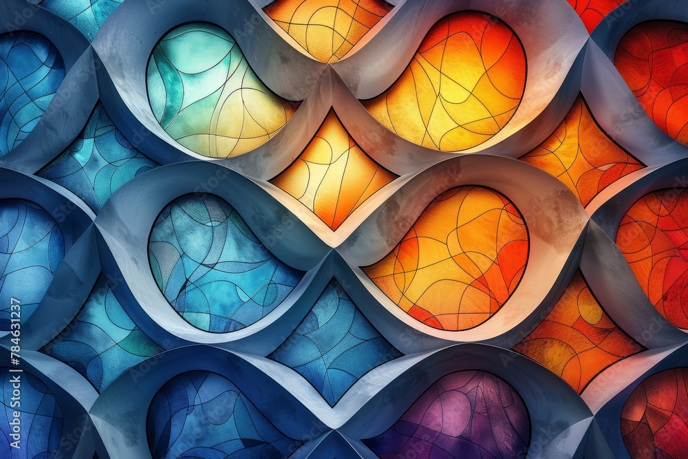 arabic pattern and lot of negative space, banner for Arabic american ...