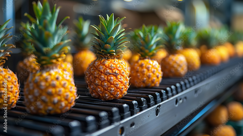 Automated Robotic line for sorting and packaging fresh pineapples ...