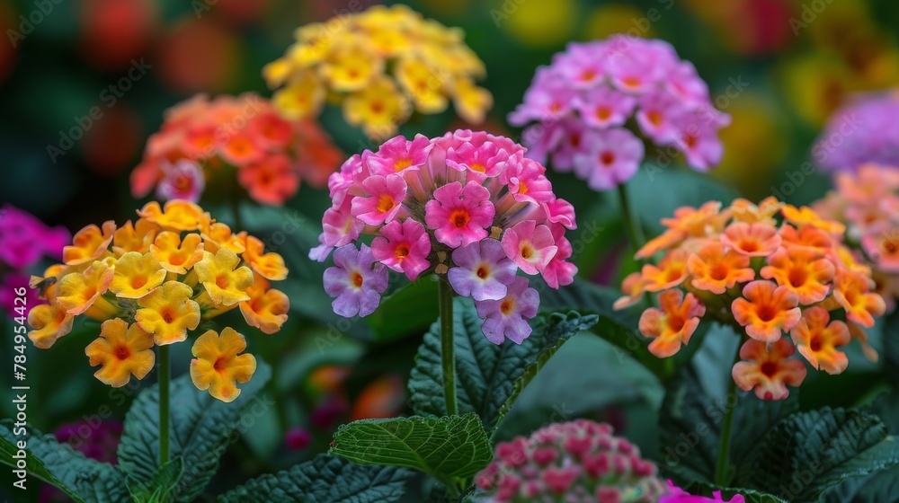 Lantana montevidensis, commonly called trailing lantana or purple ...