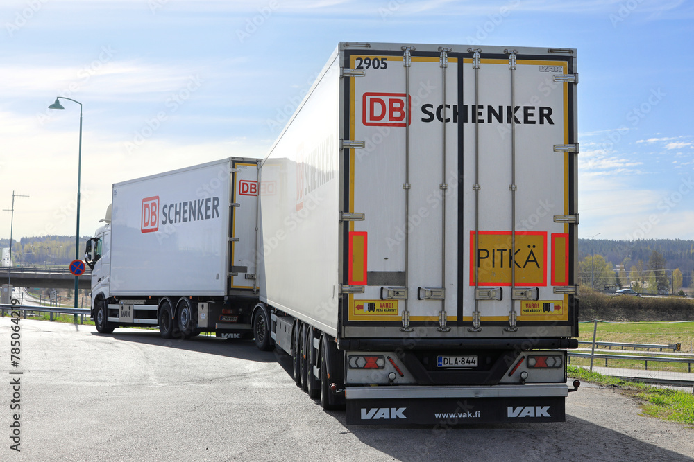 Temperature controlled long transport for DB Schenker deliveries with ...