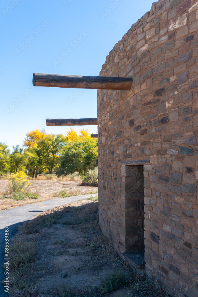Great Kiva at Aztec Ruins National Monument in New Mexico. Best ...