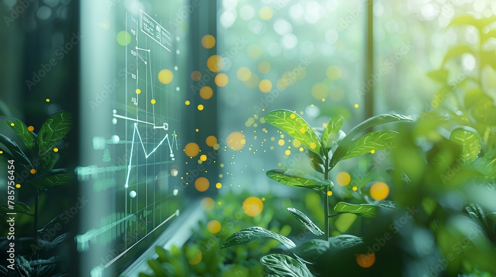 Illustration Stock Splitscreen Company sustainability mission statement ...