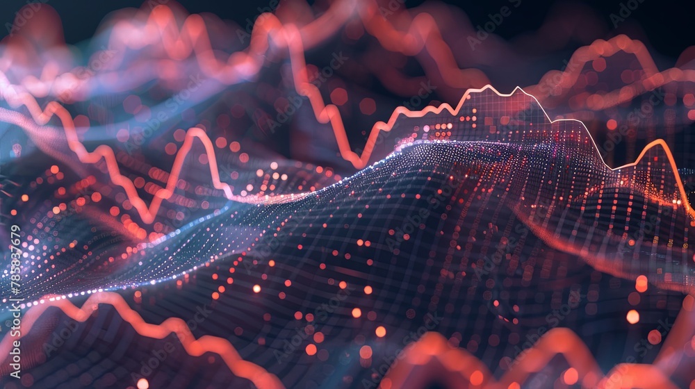Visualize Company Stock Price Trajectory Over Past Year in Financial ...