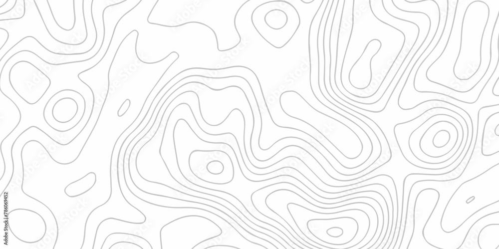 Black and white lines seamless Topographic map patterns, topography ...