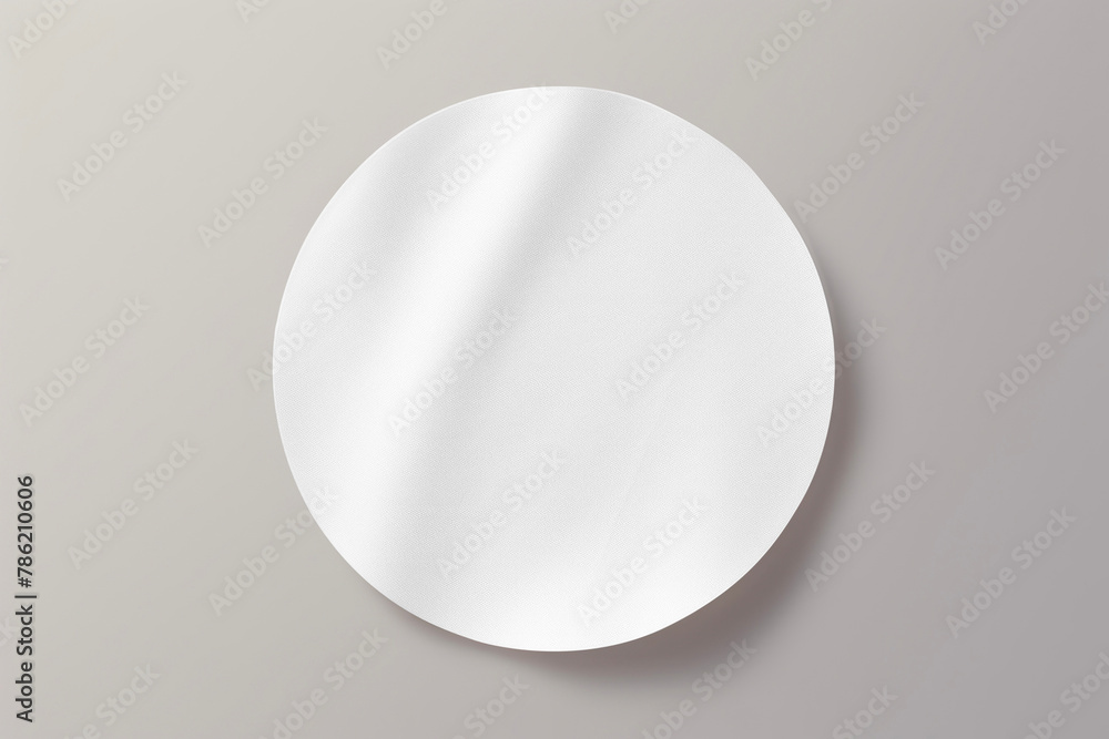 PNG Round sticker mockup, transparent design Stock Photo | Adobe Stock