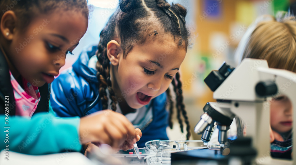 Students eagerly engage in science experiments, technology projects ...