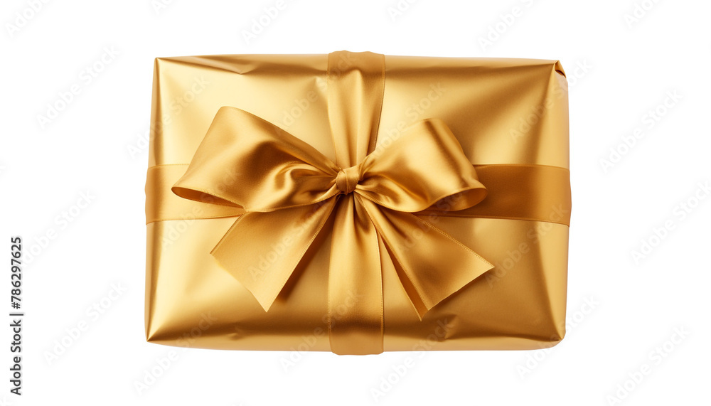 gold package, mail, package, isolated, png, white background, shot from ...