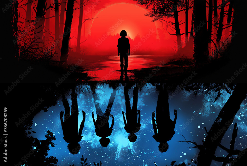 Children Searching for a Girl in an Alternate Dimension Upside Down ...