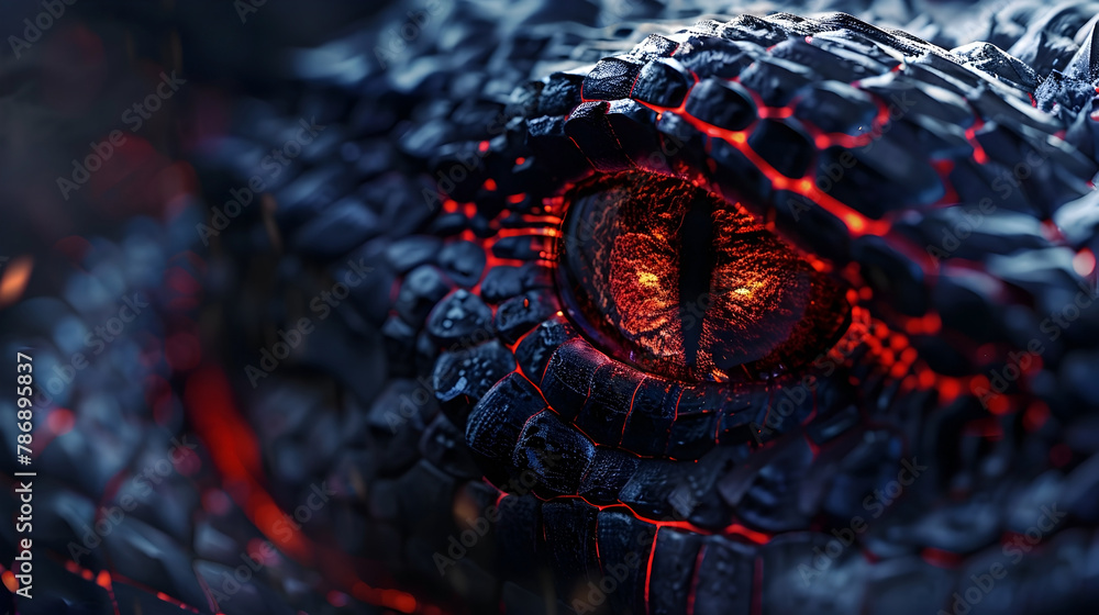 Venomous Beasts Roaming Freely at Midnight with Malevolent Intent in 3D ...
