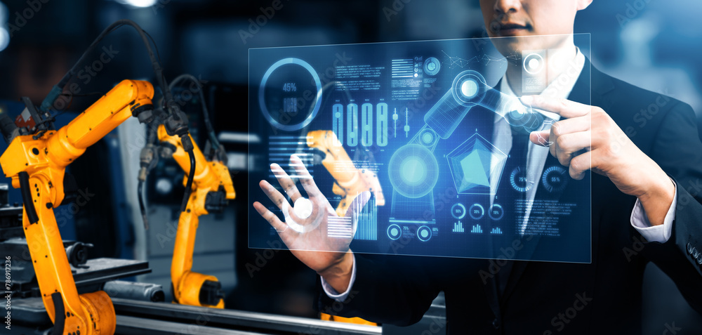 XAI Advanced robot arm system for digital industry and factory robotic ...