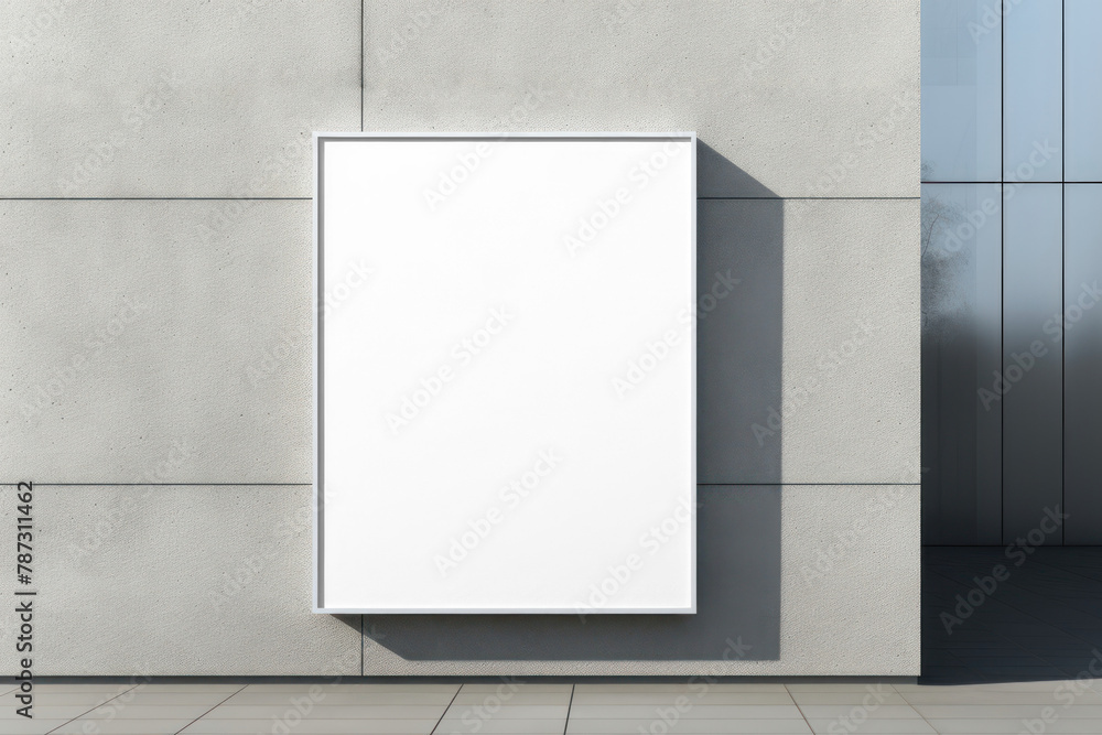 Building ad sign png mockup, transparent design Stock Photo | Adobe Stock
