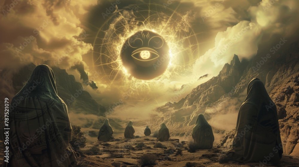 Samyaza and the watchers from the book of enoch. Ancient biblical ...