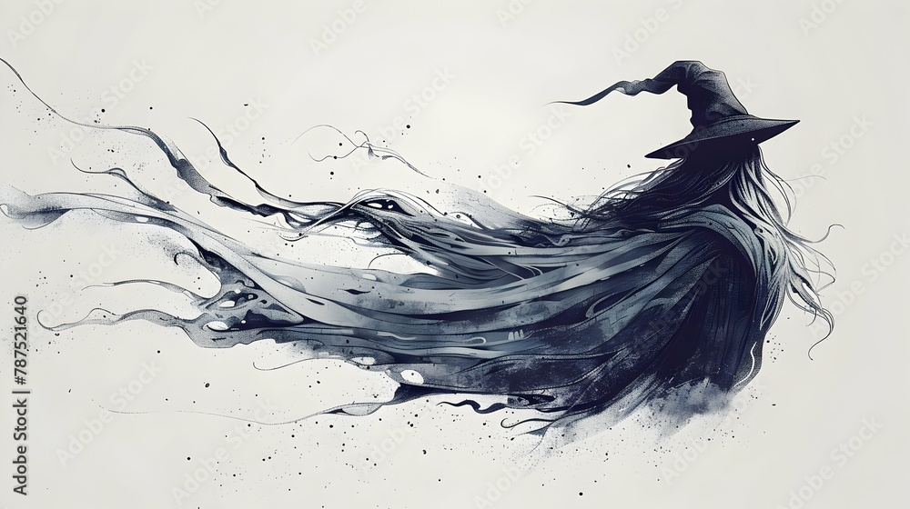 Stock-Illustration „Design a minimalist representation of a fictional ...