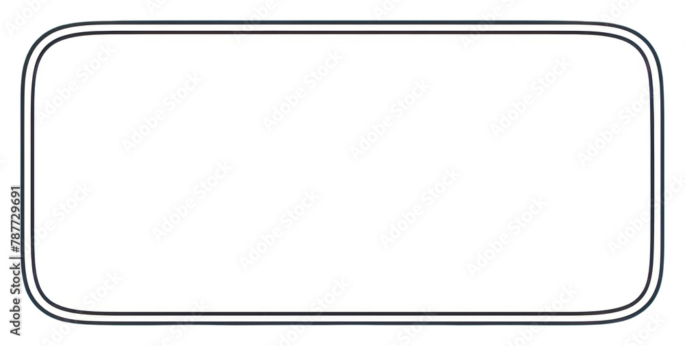 PNG Comic text box line technology rectangle Stock Photo | Adobe Stock