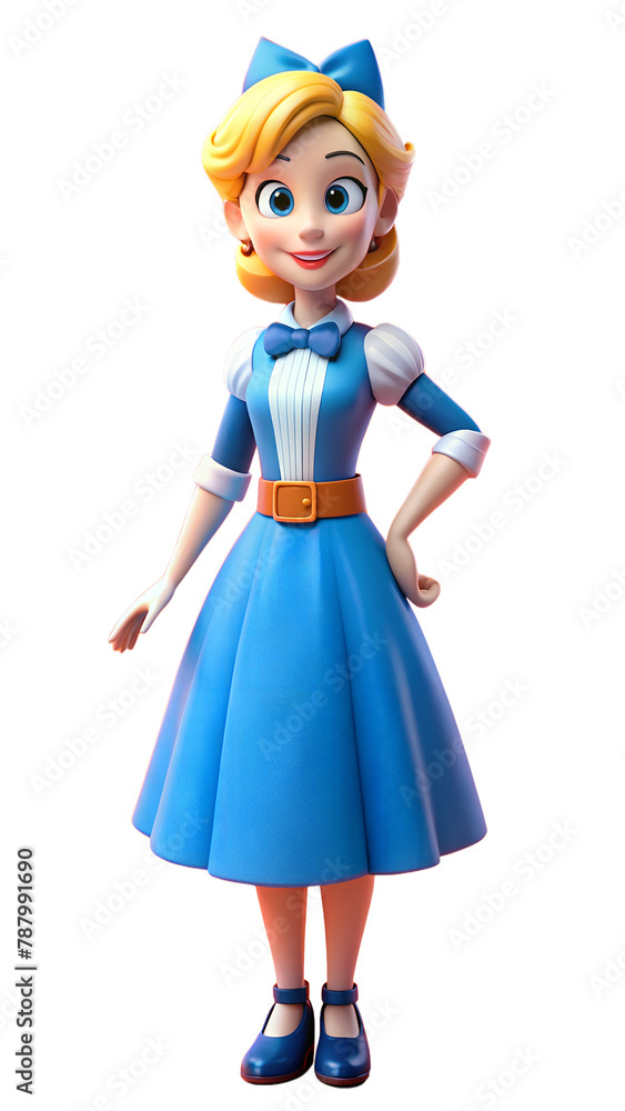 3D woman, characters, graphics, game character, design, animation ...