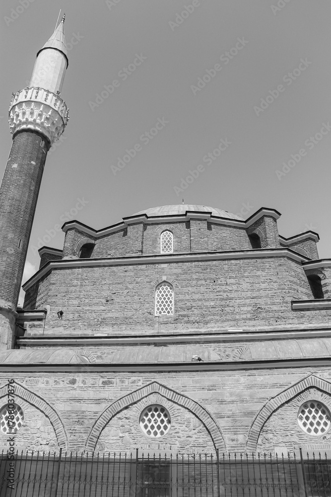Sofia, Bulgaria- August 18, 2023: Banya Bashi Islam Mosque, designed by ...
