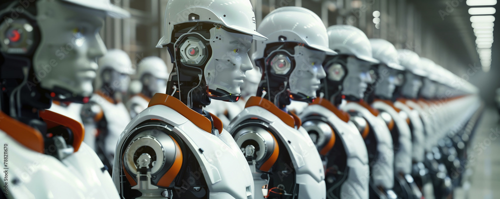 AI replaceing human. human workers struggling to keep pace with rapidly ...