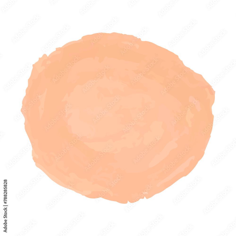 Peach watercolor water splash on a transparent background.Peachy Ink ...