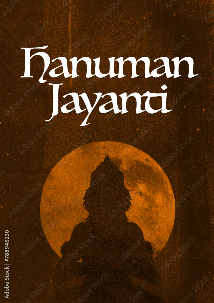 Happy Hanuman Jayanti, Jay Shri Ram, celebrating the birth of Lord Sri ...